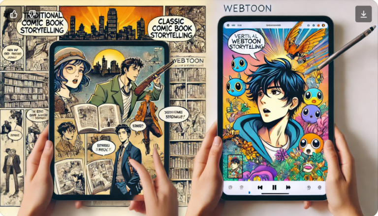 Storytelling in Comics vs. Webtoons: Key Differences and Techniques ...